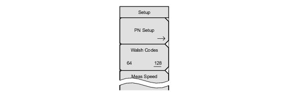 CDMA Measurement Setup